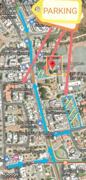 Day Intensive Map – Latsia, Nicosia | Foundation for International ...